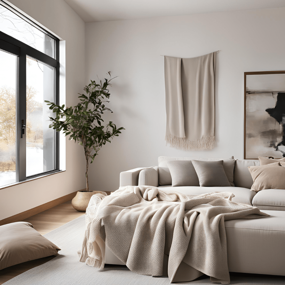 Mastering Minimalism: How to Style a Throw Blanket Without Cluttering ...
